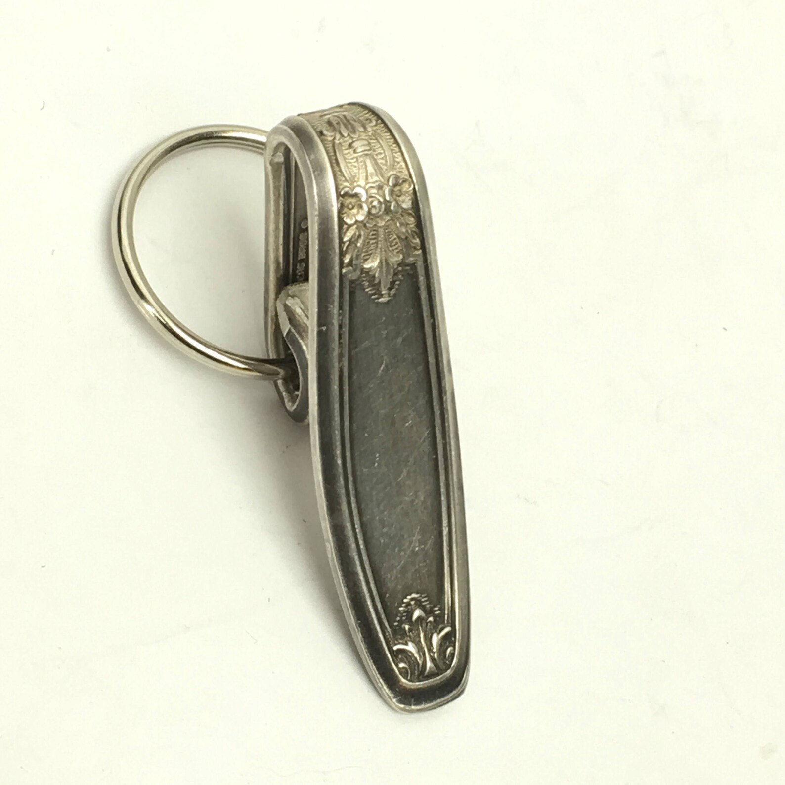 Vintage Silver Purse Hook Key Finder Key Holder Ring Upcycle - Etsy