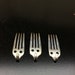 Salad Fork 3pc Assorted Hook Hangers From Antique Vintage Silverplate ...