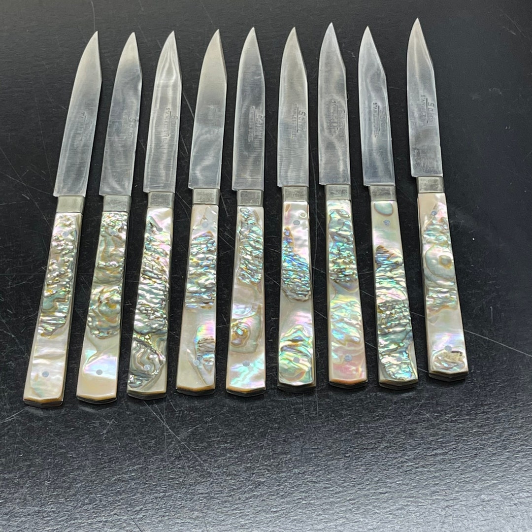 1 Rare Abalone Letter Opener Fancy Vintage Repurposed Shell/ Mother of ...