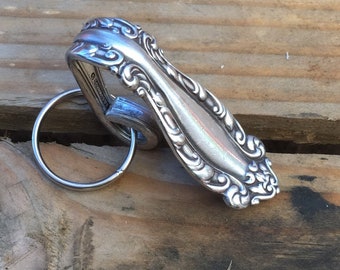 Purse Hook Clip Vintage Silver Key Finder Key Ring Keychain - Etsy
