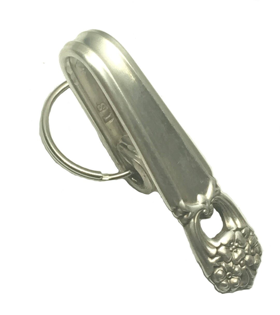 Purse Hook Eternally Yours Key Finder Key Ring Keychain Silverplate ...
