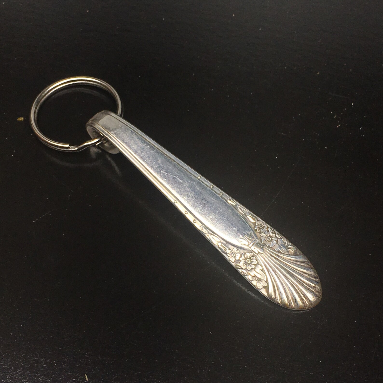 Vintage Silver Purse Hook Key Finder Key Holder Ring Upcycle - Etsy