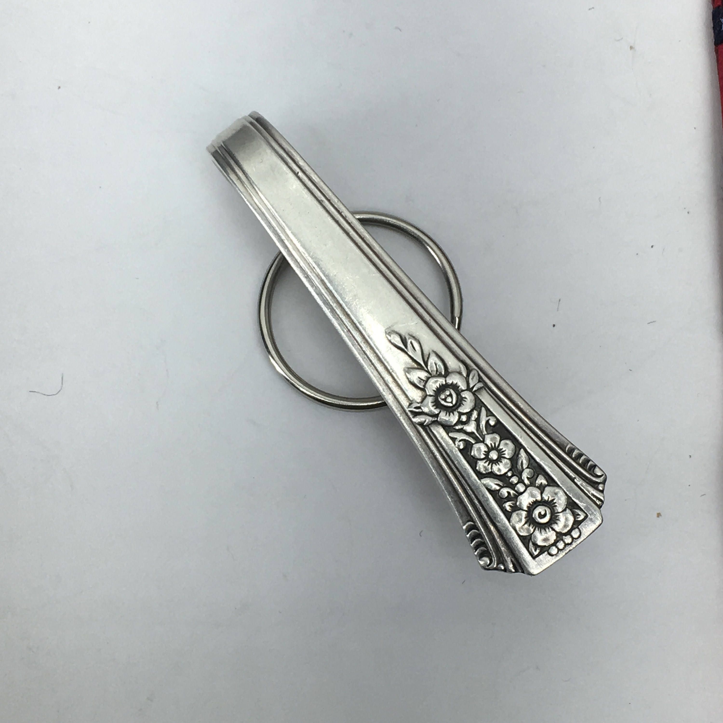 Vintage Silver Purse Hook Key Finder Key Holder Ring Upcycle - Etsy