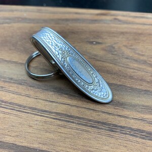Rare Vintage Purse Hook Belt Pocket Clip Silver Key Finder Key Ring ...