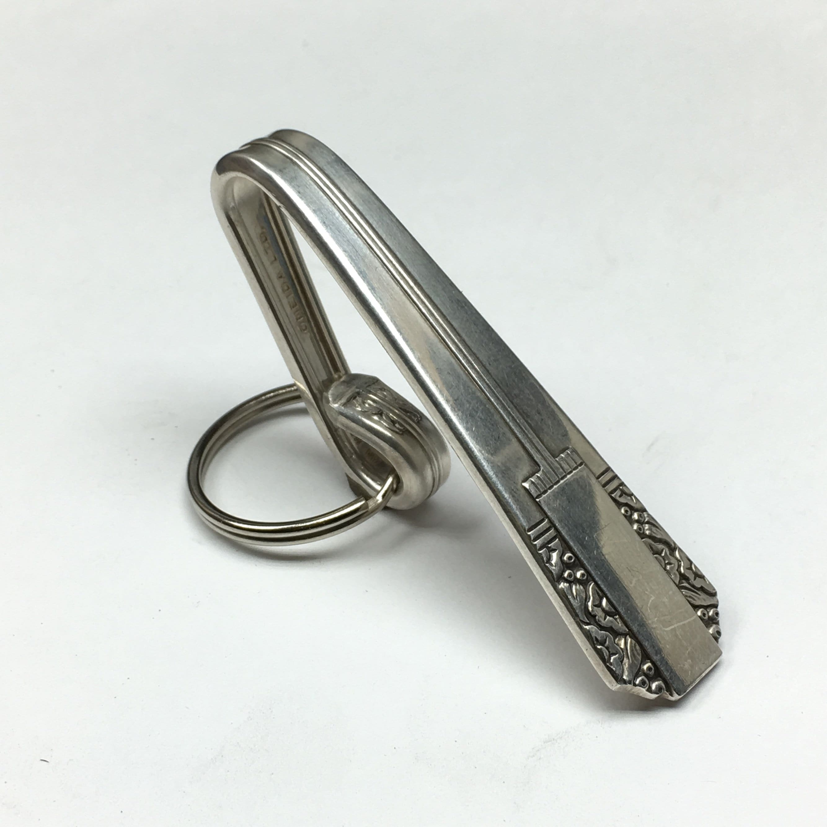 Purse Hook Clip Vintage Silver Key Finder Key Ring Keychain - Etsy UK
