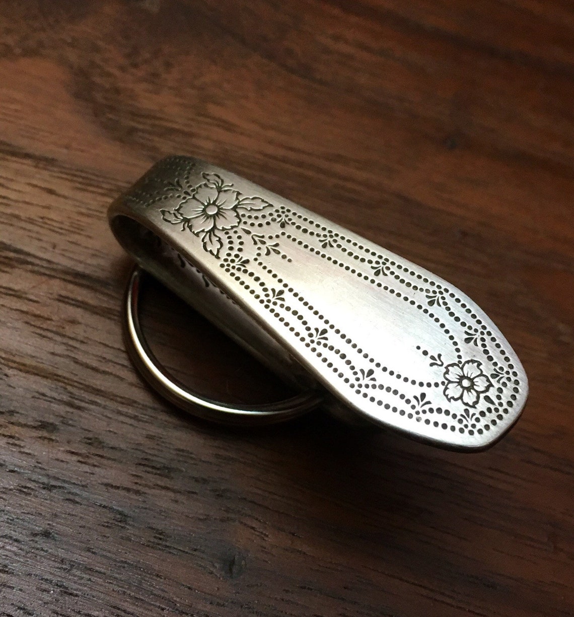 Vintage Purse Hook Key Finder Key Holder Ring Upcycle Pocket Keychain ...