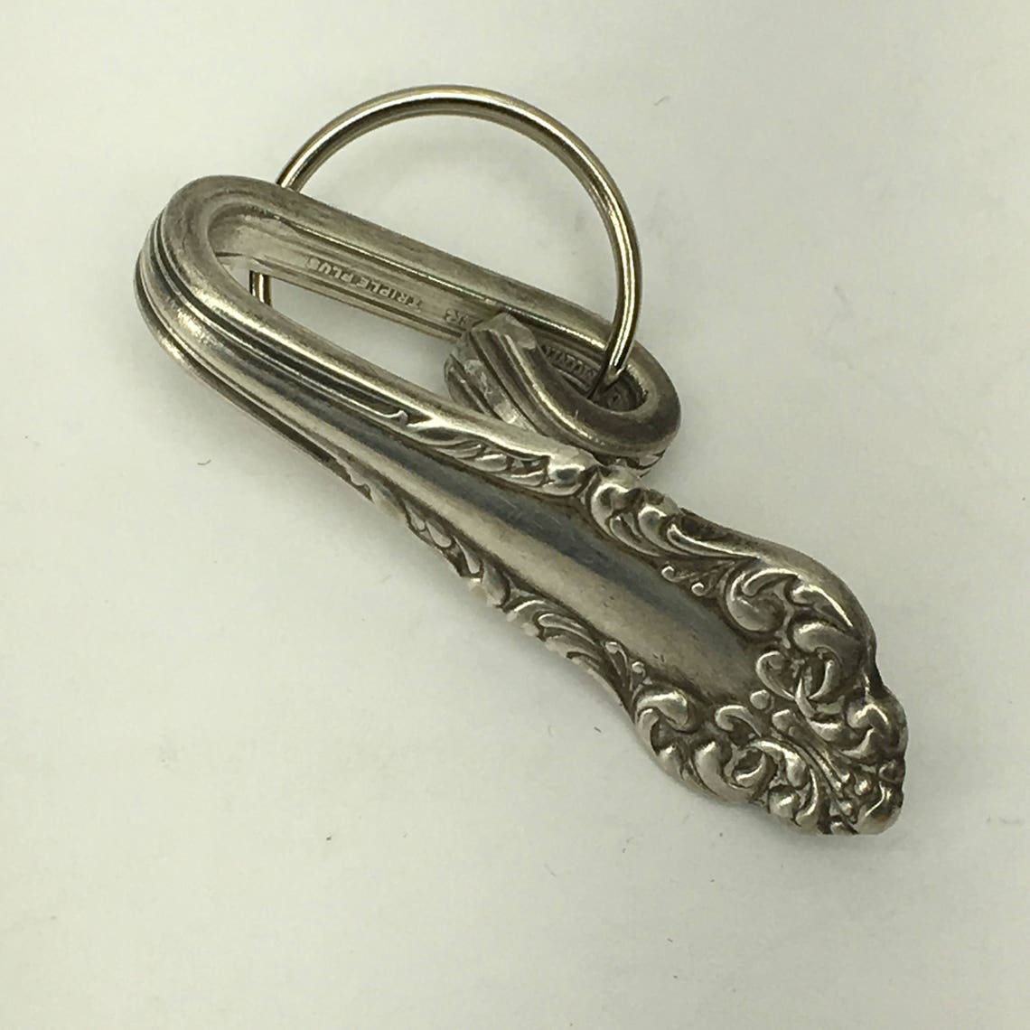 Vintage Silver Purse Hook Key Finder Key Holder Ring Upcycle - Etsy