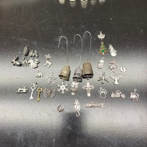Vintage Thimble Bell Christmas Tree Ornament / Necklace Pendants Random ...