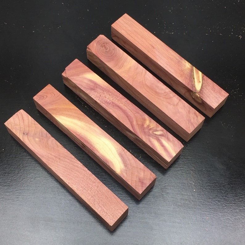 15 American Aromatic Eastern Red Cedar Pen Turning Blanks 3/4 - Etsy