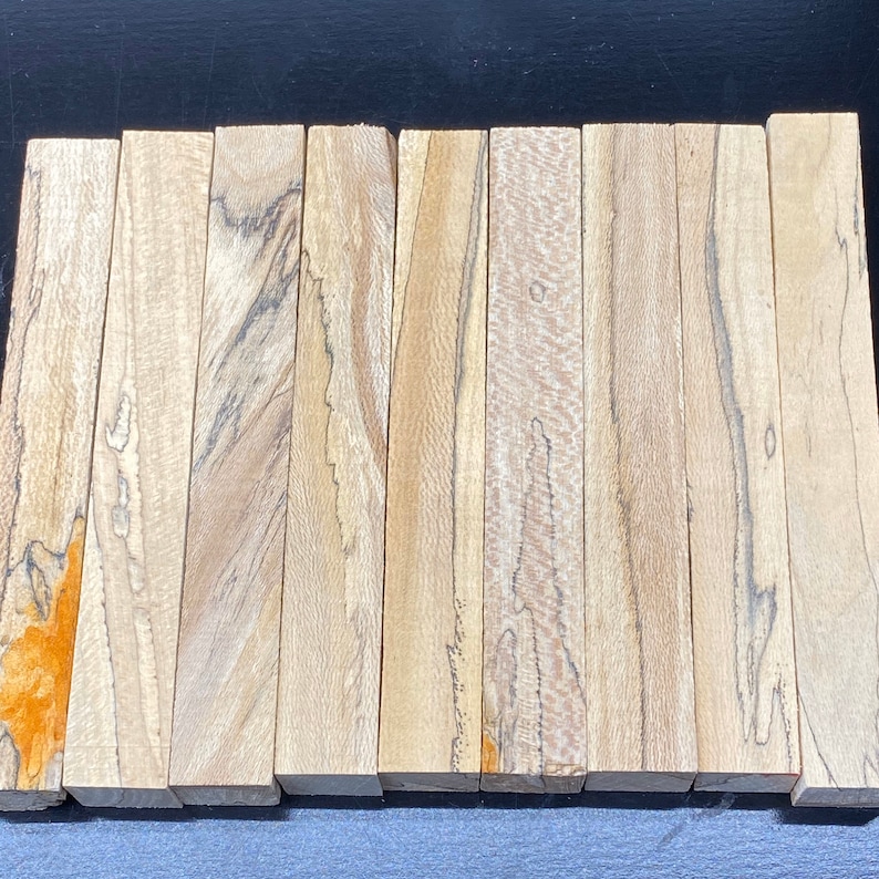 Spalted Sycamore Pen Turning Blanks 3/4 to 7/8 X 6 - Etsy