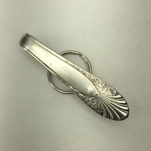 Vintage Silver Purse Hook Key Finder Key Holder Ring Upcycle Pocket ...