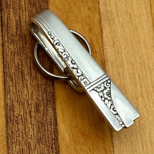 Purse Hook Caprice Key Finder Key Ring Keychain Silverplate Silverwear ...
