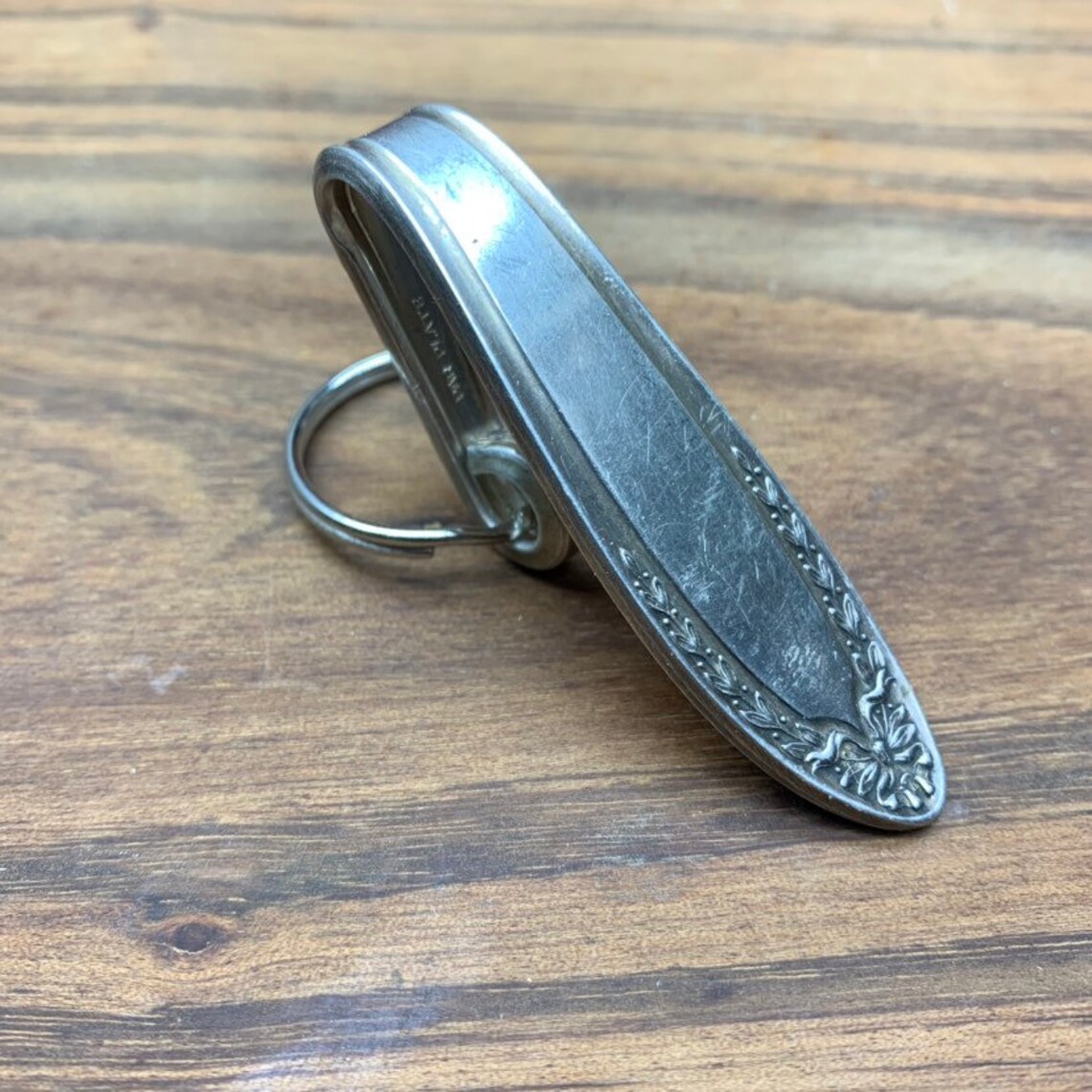 Vintage Purse Hook Clip Silver Key Finder Key Ring Keychain - Etsy