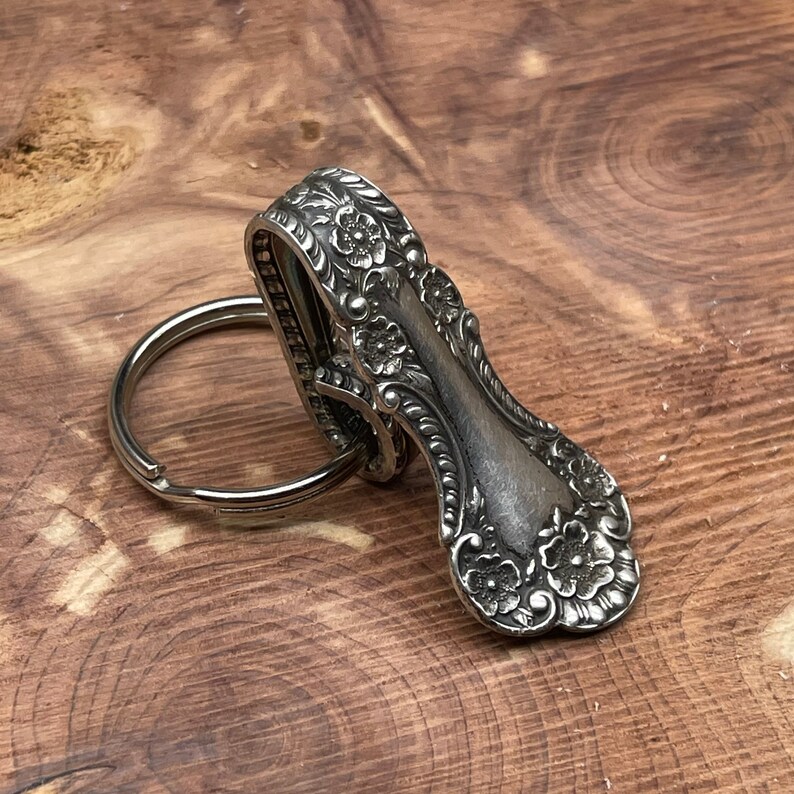 Sterling Purse Hook Key Finder Key Holder Ring Upcycle Pocket | Etsy