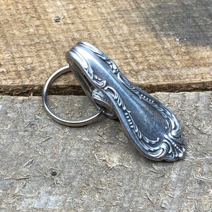 Vintage Purse Hook Silver Key Finder Key Ring Keychain Silverplate ...