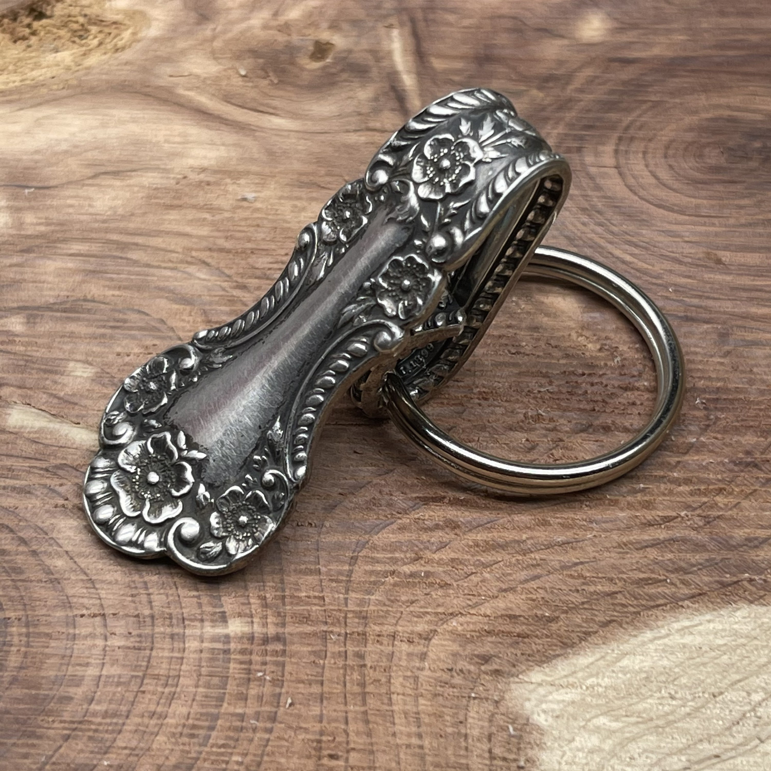 Sterling Purse Hook Key Finder Key Holder Ring Upcycle Pocket | Etsy