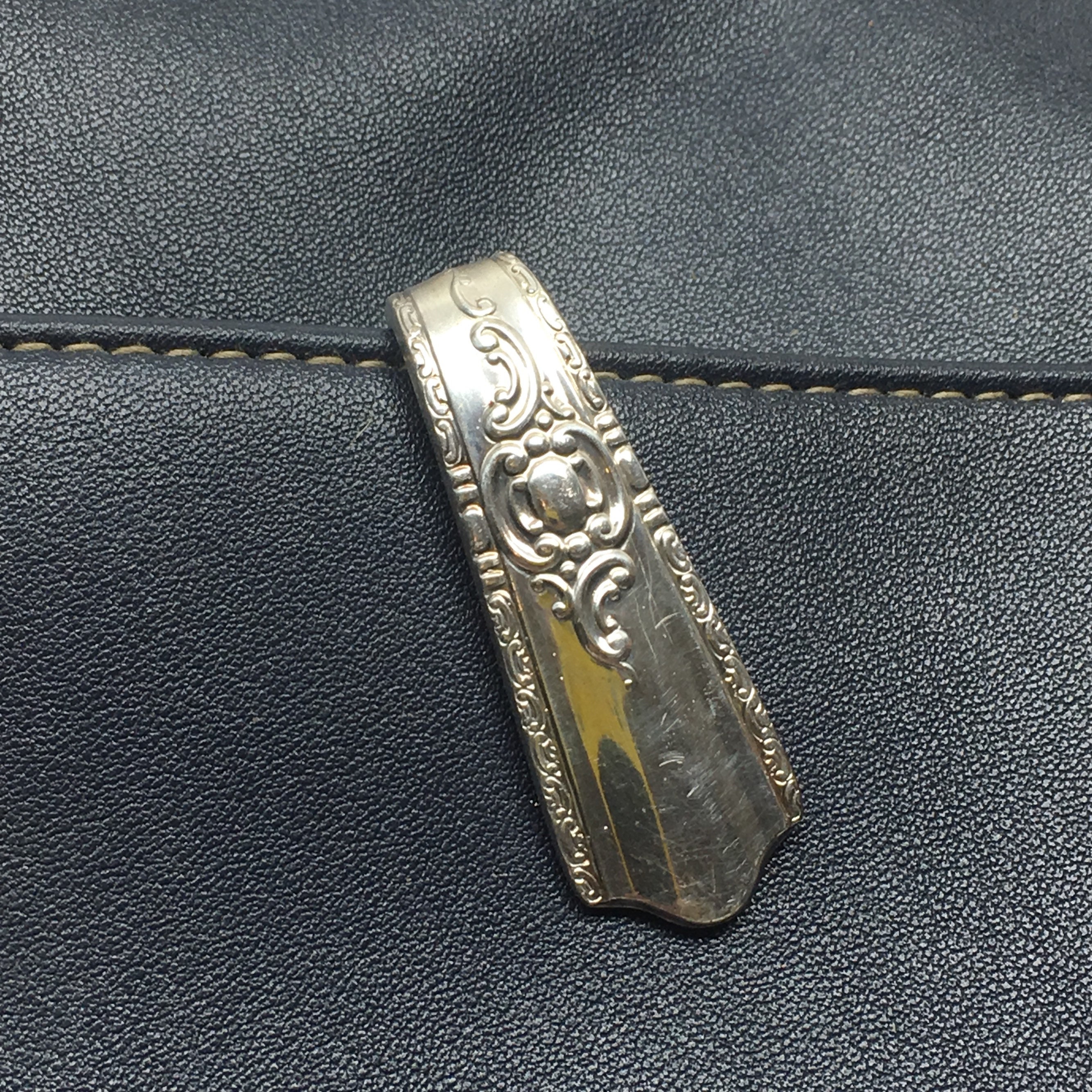 Vintage Purse Hook Clip Silver Key Finder Key Ring Keychain - Etsy