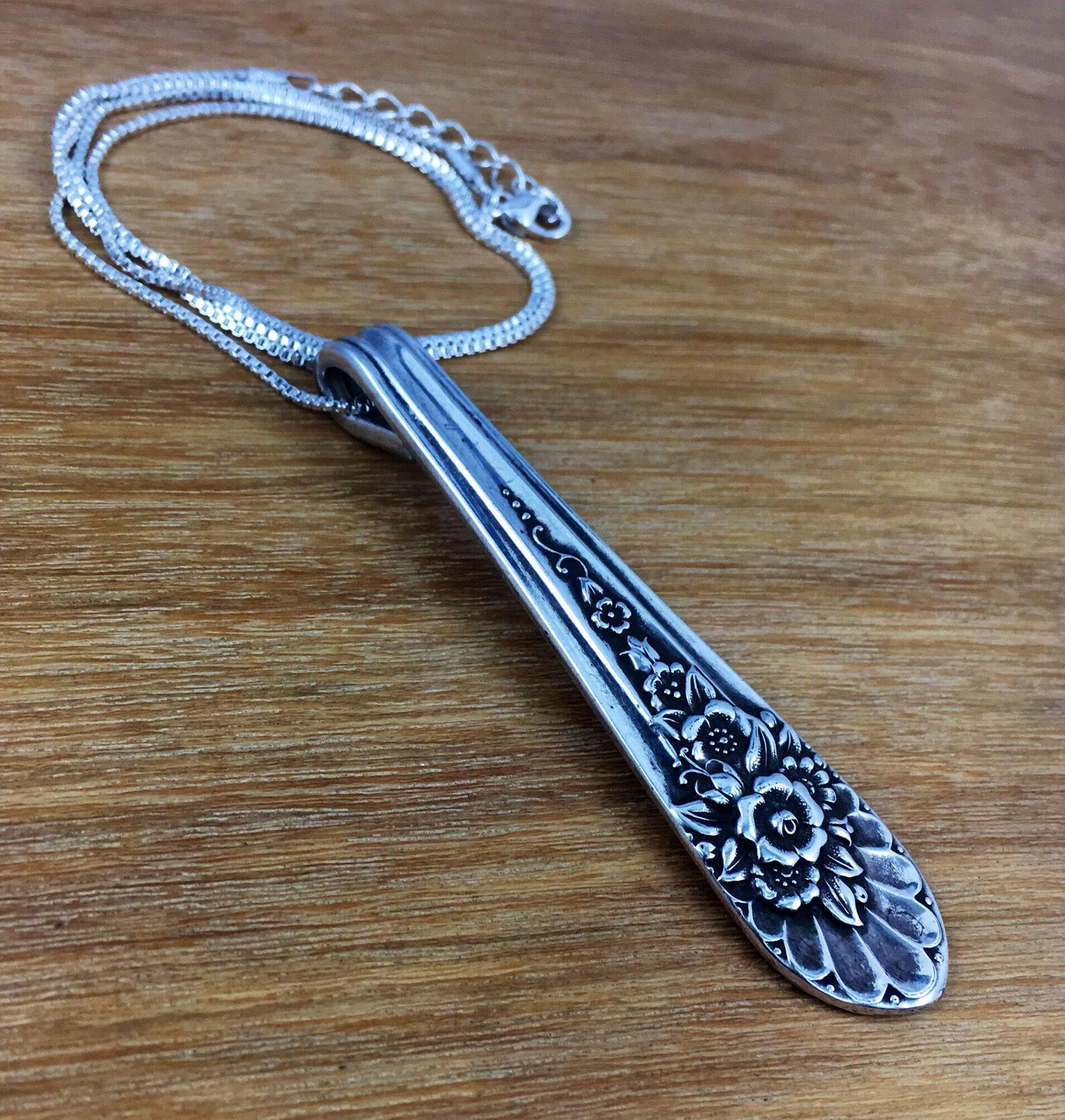 Jubilee Upcycle Neckace Silverplate - Etsy