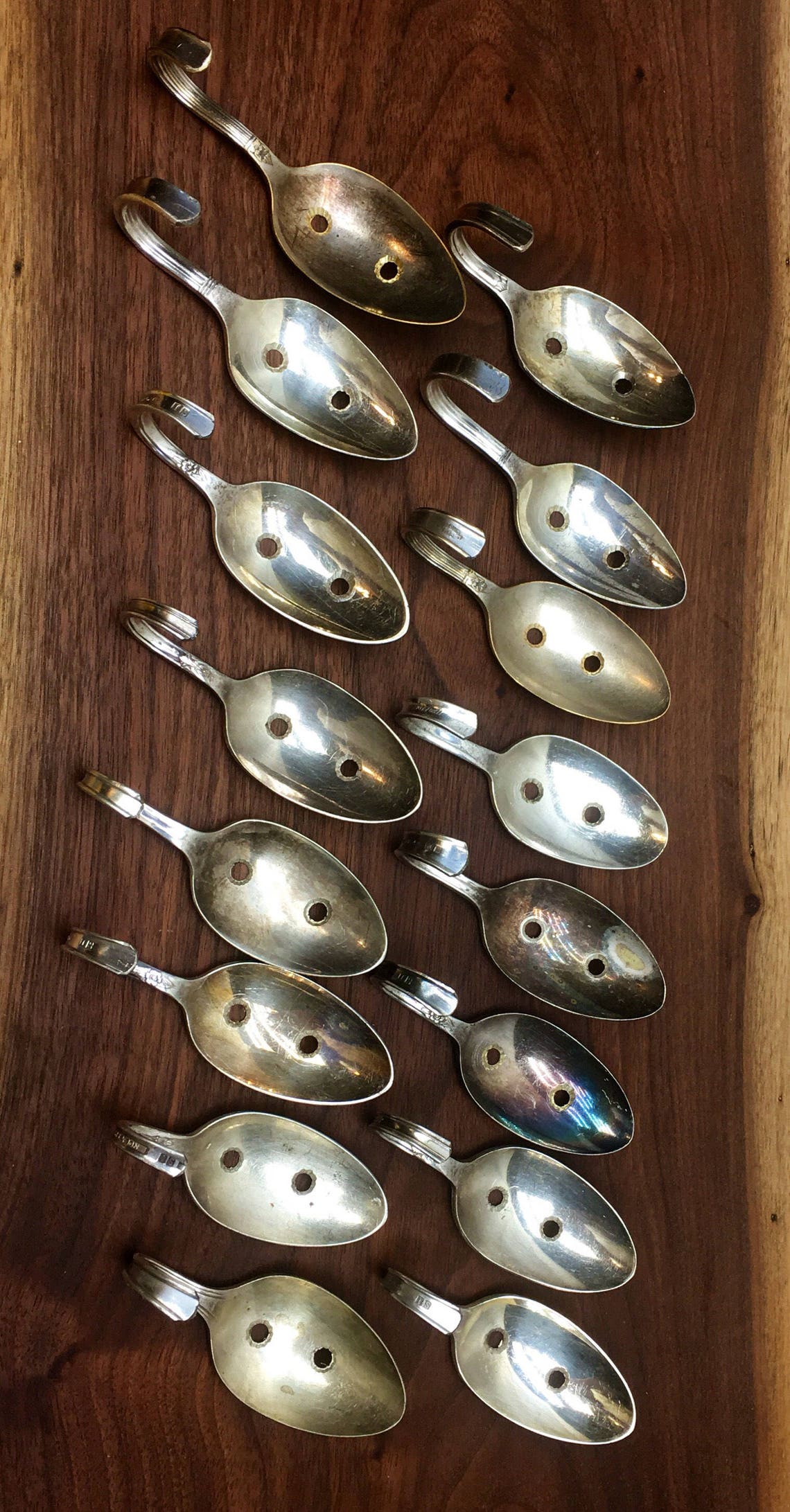 Assorted Hooks Spoon Hangers From Antique Vintage Silverplate | Etsy