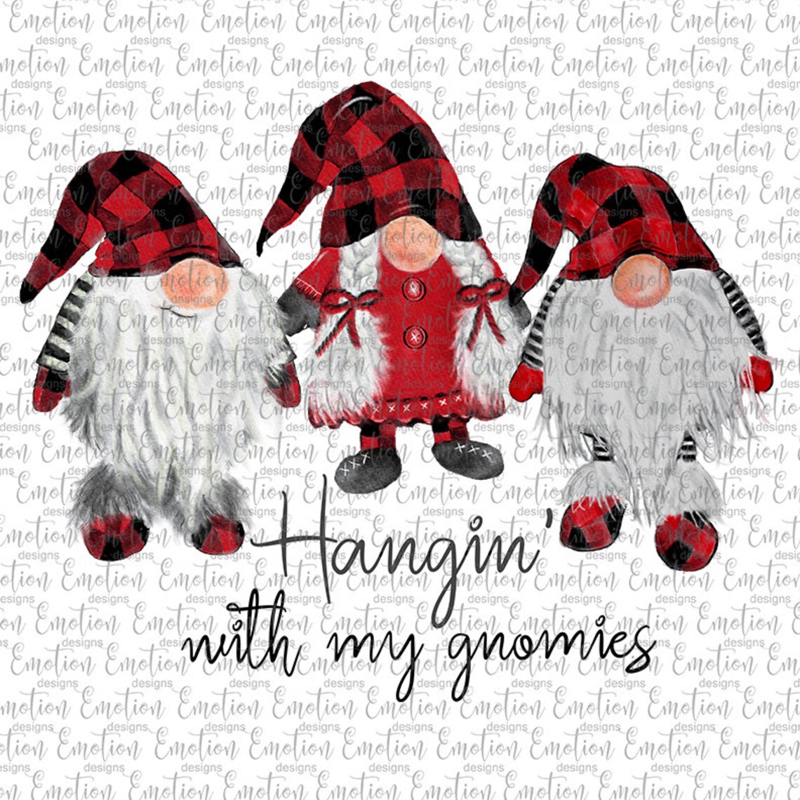 Hangin With My Gnomies 3 Original Artwork Instant Download - Etsy