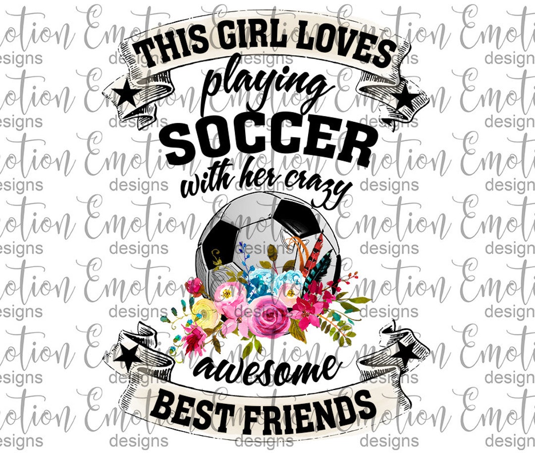 Friends Playing Soccer Clipart