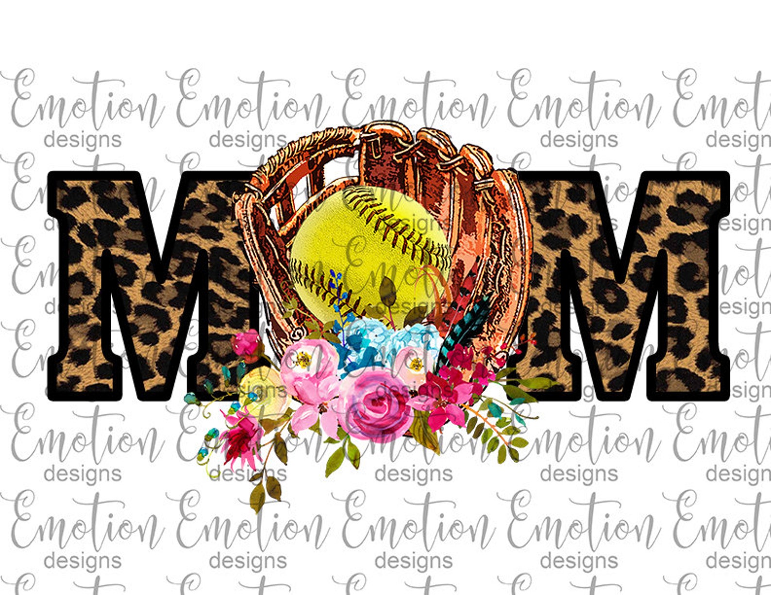 Softball Mom Clipart, Instant Download, Sublimation, DTF Printing - Etsy