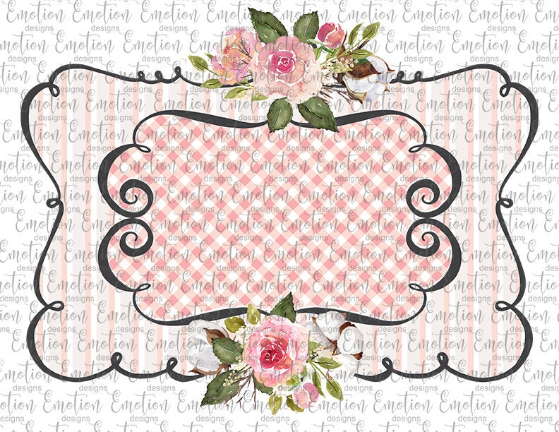 Doodle Frame Bundle Instant Download Clipart Sublimation - Etsy