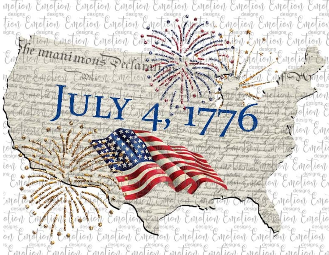 USA Flag 1776, PNG, Instant Download, Sublimation Graphics, DTF ...