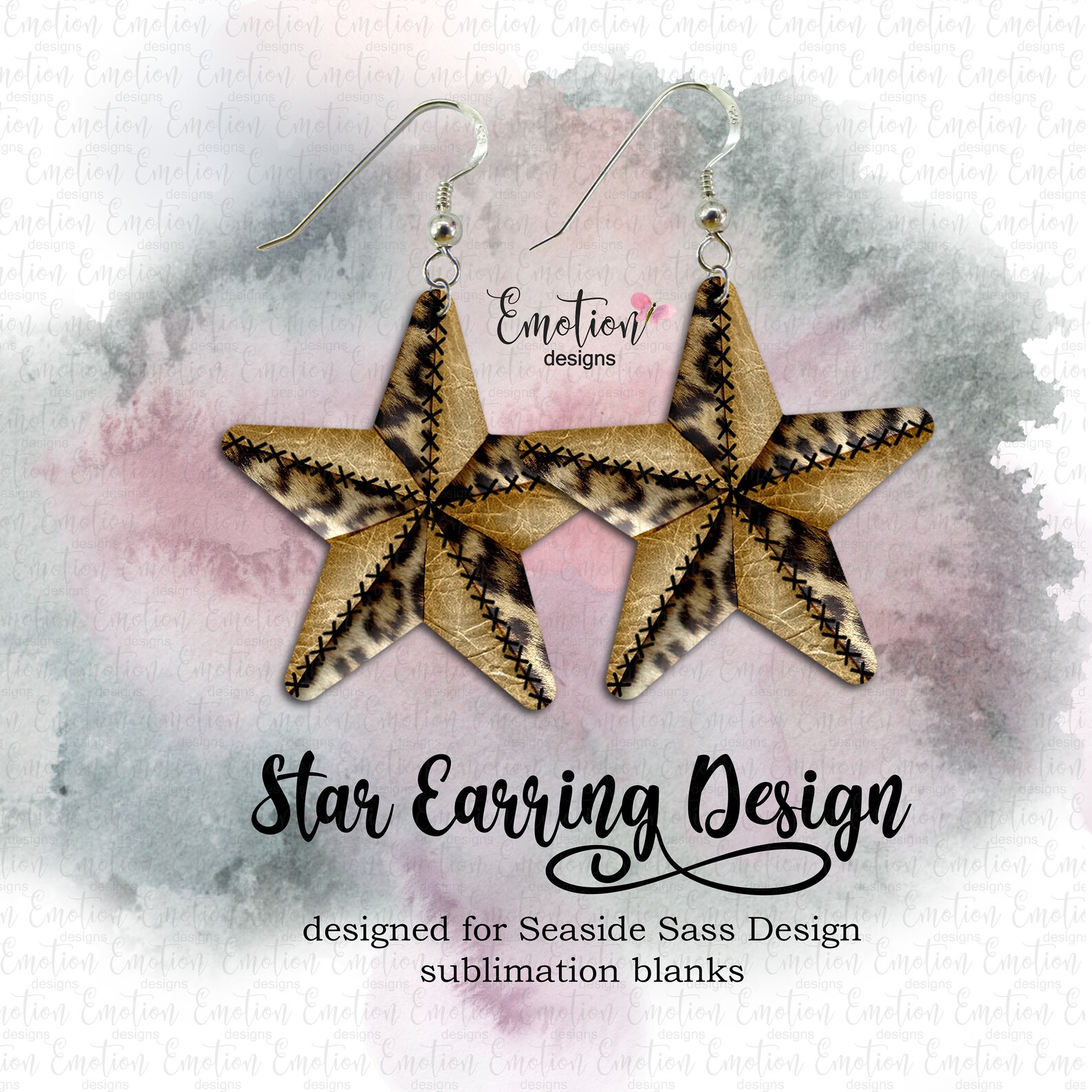 Star Earring Digital Design BUNDLE Instant Download | Etsy