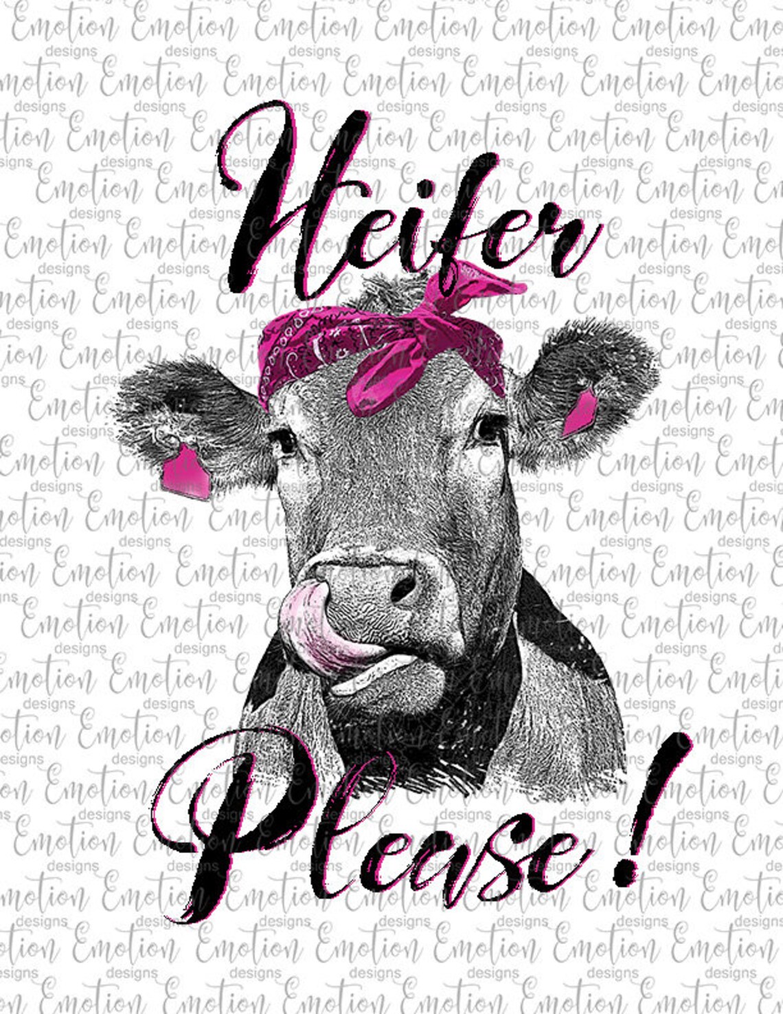 Heifer Please 2 Clipart Instant Download Sublimation | Etsy