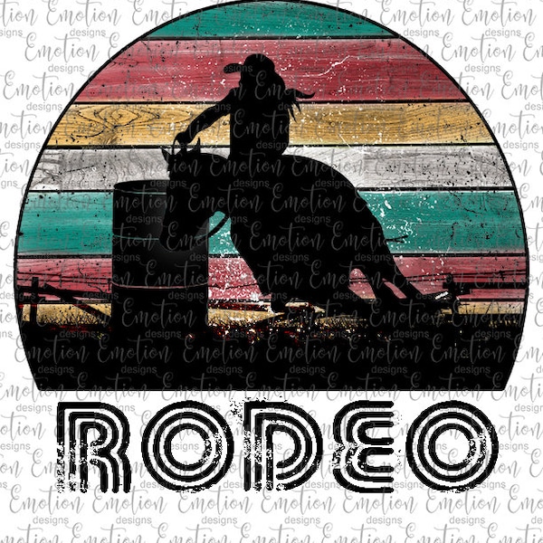 Barrel Racer Clipart - Etsy