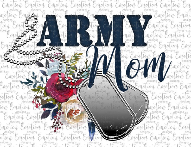 Army Mom Blue Clipart, Instant Download, Sublimation Graphics, PNG - Etsy