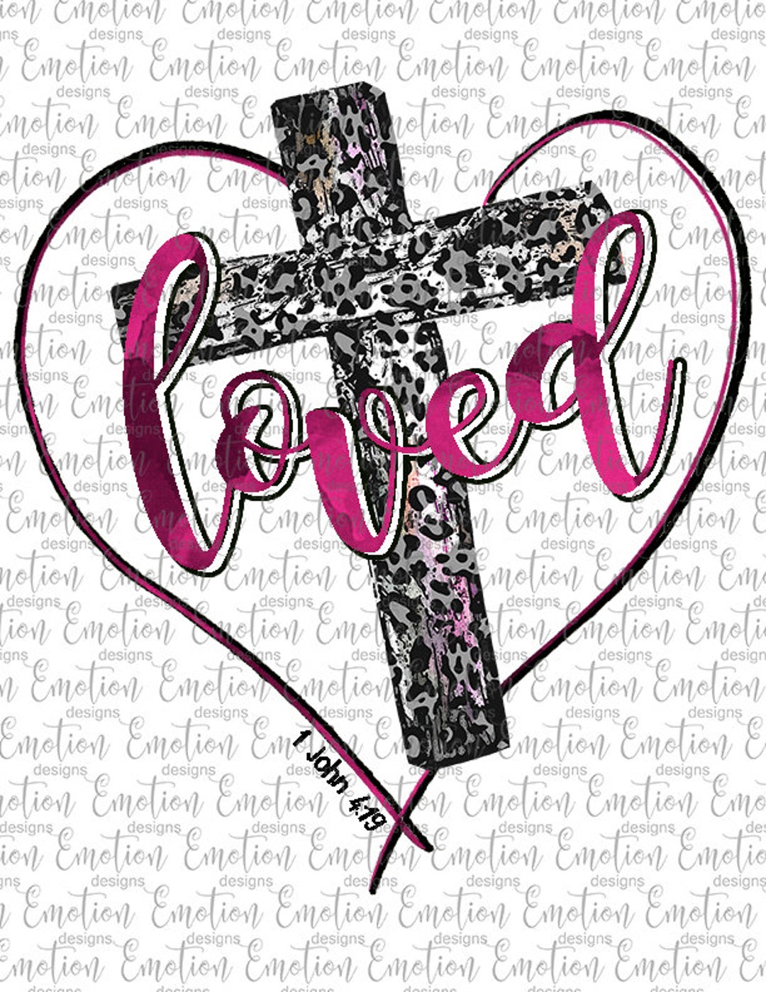Loved Cross Clipart, Instant Download, Sublimation Graphics, PNG - Etsy