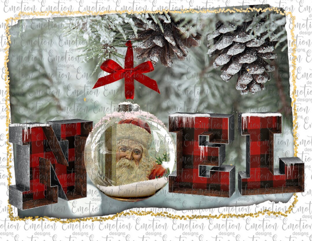 Noel 3 Clipart, Instant Download, Sublimation Graphics, PNG, DTF ...
