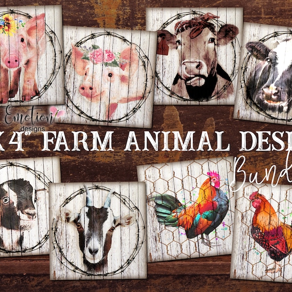 Ceramic Farm Animals - Etsy