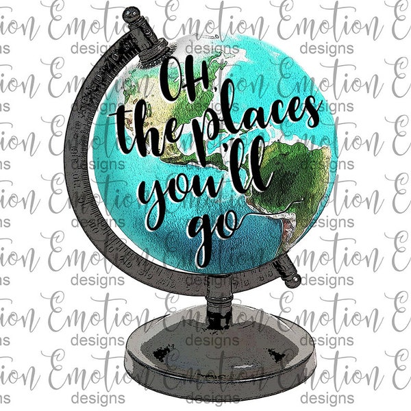 Oh the Places You'll Go Svg - Etsy