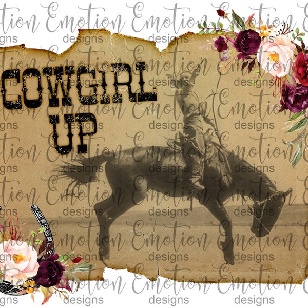 Cowgirl Up - Etsy