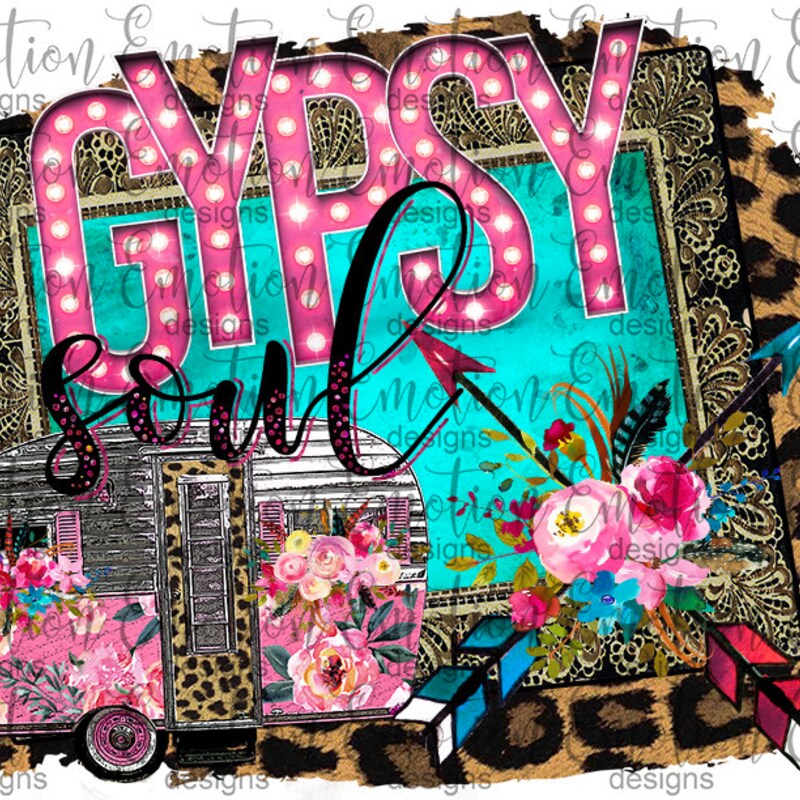 Gypsy Soul Svg - Etsy