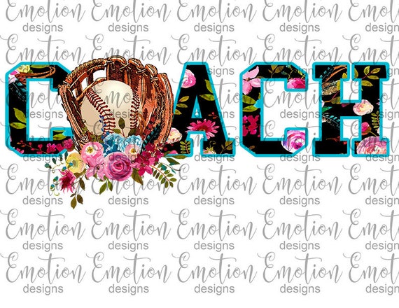 Baseball Coach Clipart Instant Download Sublimation Graphic - Etsy