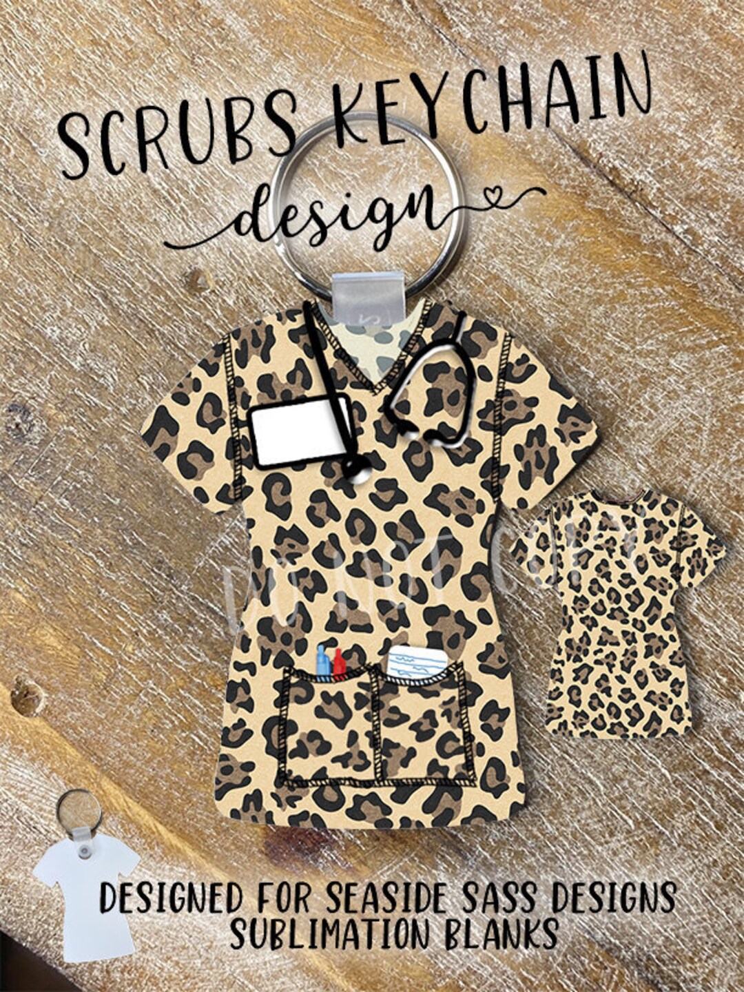 Scrubs Keychain Digital Design, Instant Download, Sublimation Designs ...