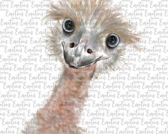 Emu Embroidery - Etsy Australia