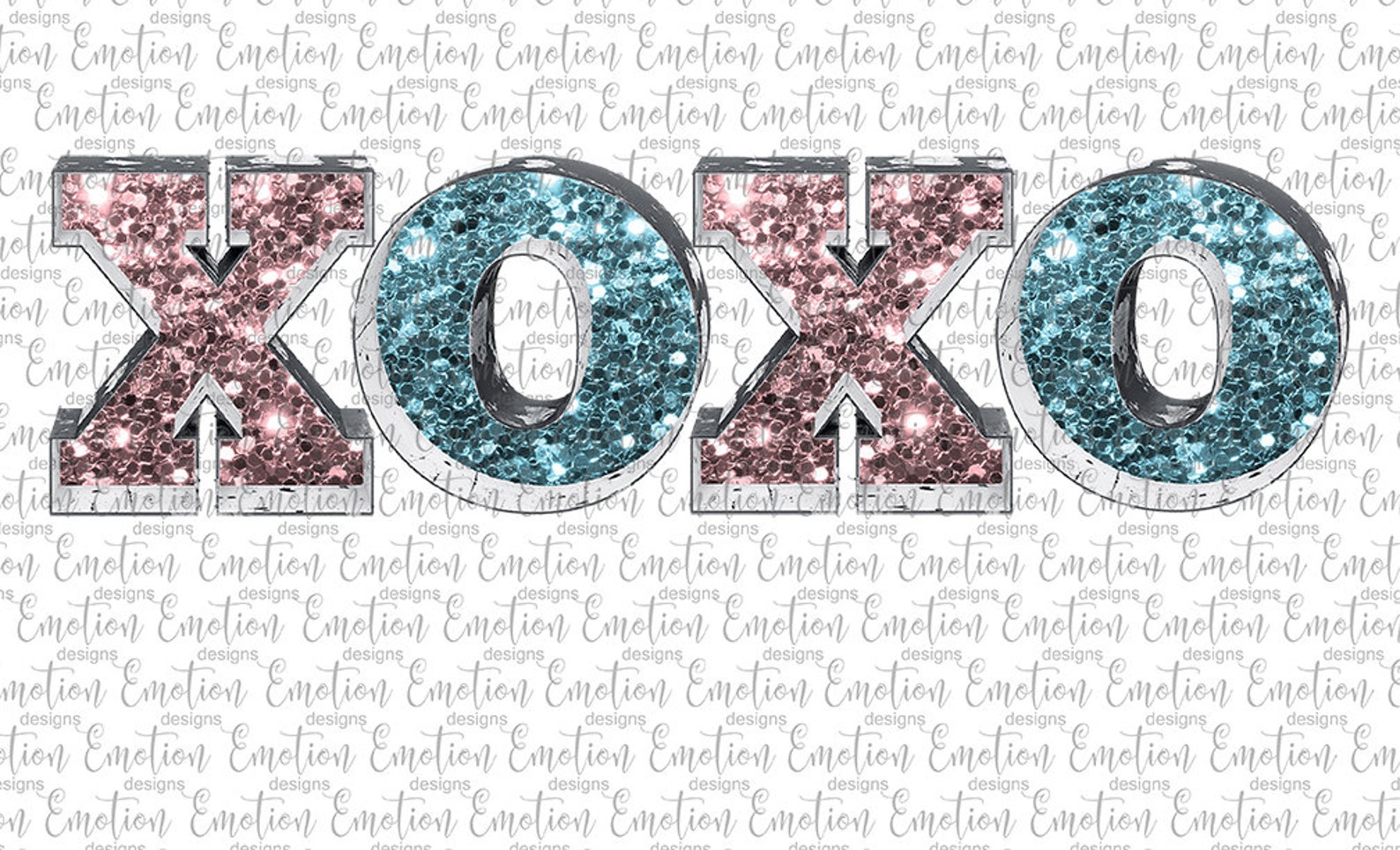 XOXO Clipart Instant Download Sublimation Graphics PNG | Etsy