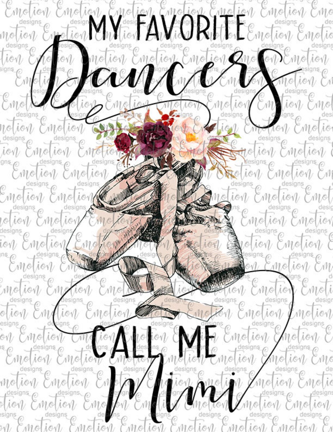 My Favorite Dancers Call Me Mimi PNG Instant Download - Etsy