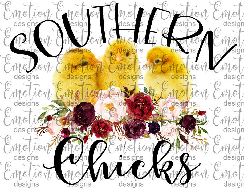 Southern Chicks PNG instant download Sublimation Graphics | Etsy