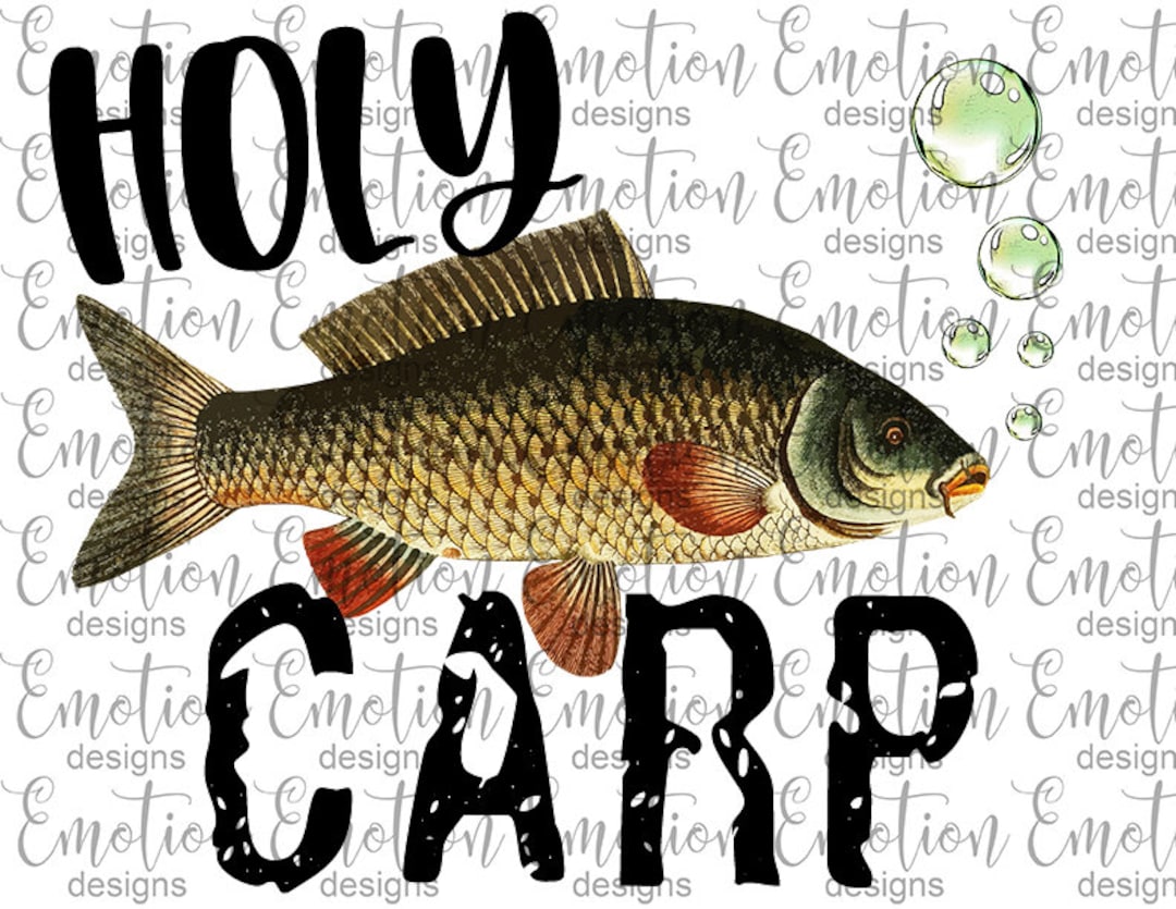 Holy Carp Clipart, Instant Download, Sublimation Graphics, PNG - Etsy