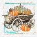 Pumpkin Wagon PNG, Clipart, Instant Download, Sublimation Graphics, DTF ...