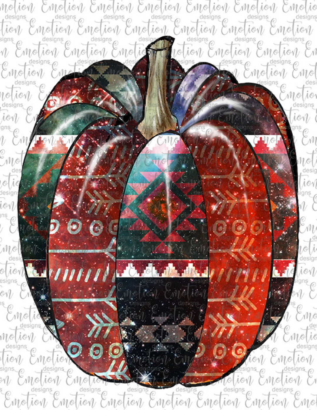 Tribal Aztec Pumpkin 2 PNG, Clipart, Instant Download, Sublimation ...