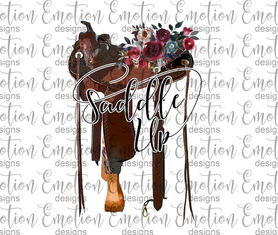 Saddle up PNG, Horseback Riding, Instant Download, Sublimation Graphics ...
