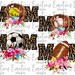 Sports Mom Bundle Clipart, Instant Download, Sublimation, DTF Printing ...