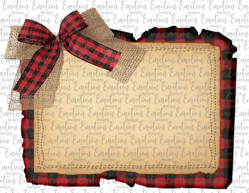 Buffalo Plaid Frame Instant Download Sublimation Graphics - Etsy